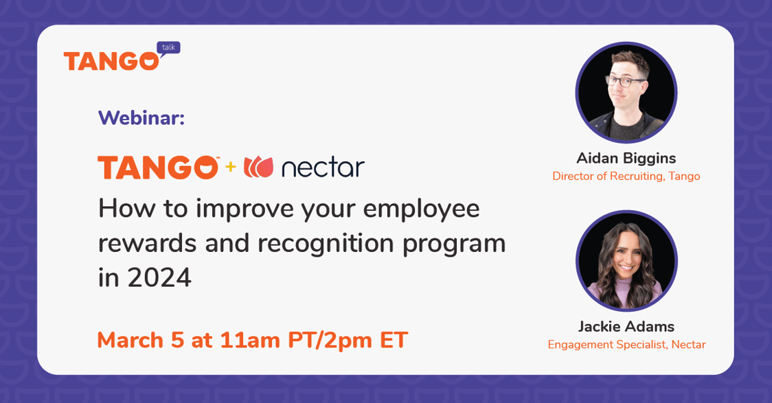 Webinar | How to improve your employee rewards and recognition program in 2024